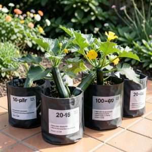 What Size Grow Bag for Zucchini: Optimal Capacity for Healthy Plants ...