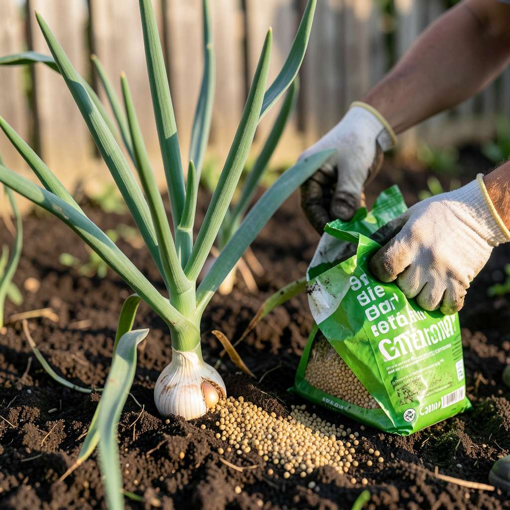 When to Fertilize Garlic in Spring: Boost Growth Before Bulbing ...