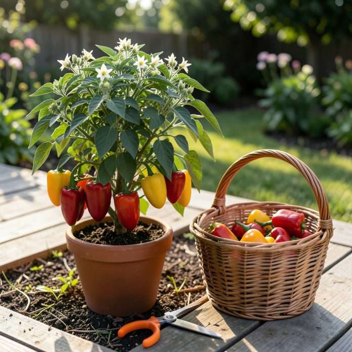 When to Pick Carmen Italian Sweet Pepper: Color and Size Cues for ...