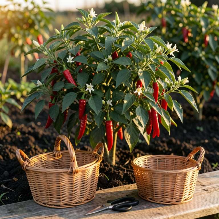 When to Pick Red Chili Peppers: Color and Firmness Signs - Evergreen Seeds
