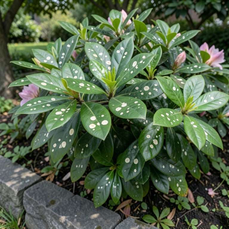 White Spots on Azalea Leaves: Fungal Infection and Organic Cures ...