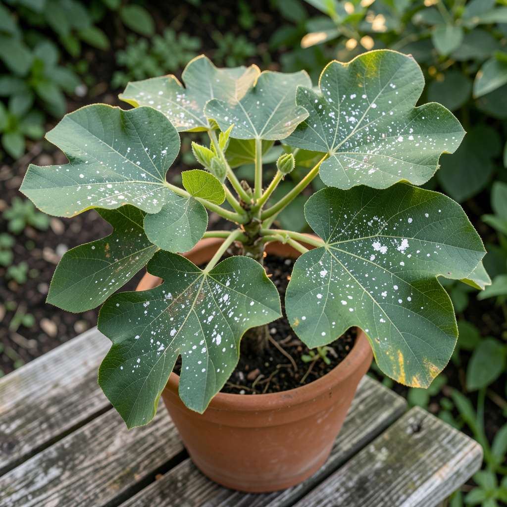 White Spots on Fig Tree Leaves: Fungal Signs and Organic Solutions ...