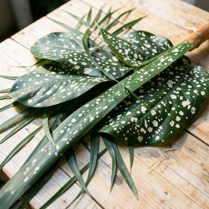 White Spots on Palm Leaves: Fungal Infection Visual Diagnosis and Fixes ...