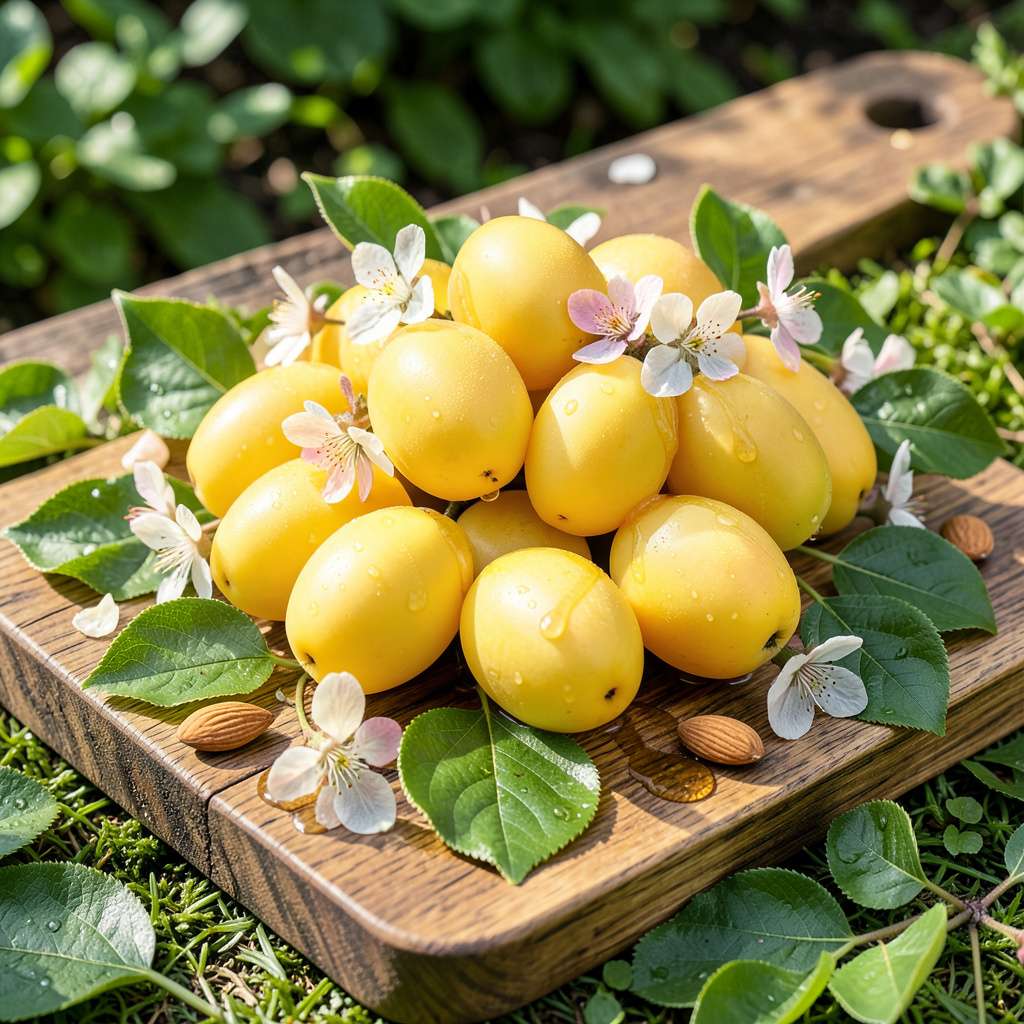 Yellow Egg Plum Tree: Vibrant Spring Blooms and Juicy Summer Fruit ...